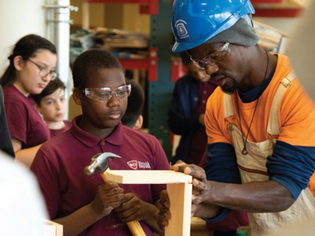 New Program Teaches Local Students Carpentry Skills - NASRCC