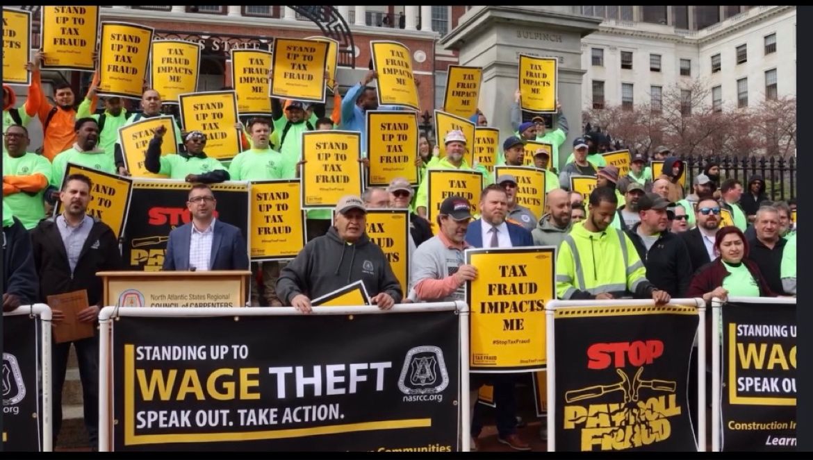Union Carpenters to Hold Rallies Against Tax Fraud on Tax Day - NASRCC
